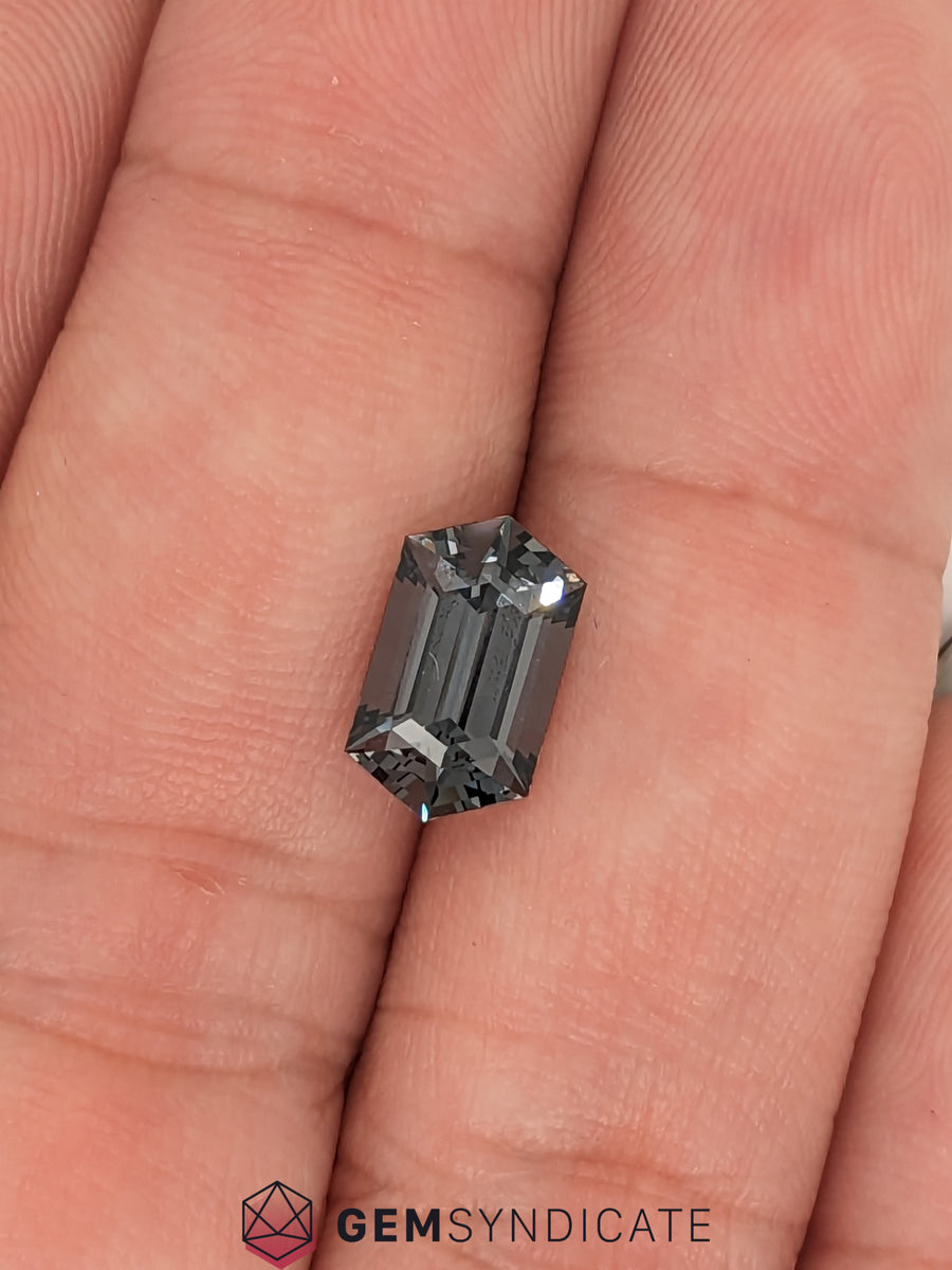 Sophisticated Elongate Hexagon Grey Spinel 2.44ct – The Gem Syndicate