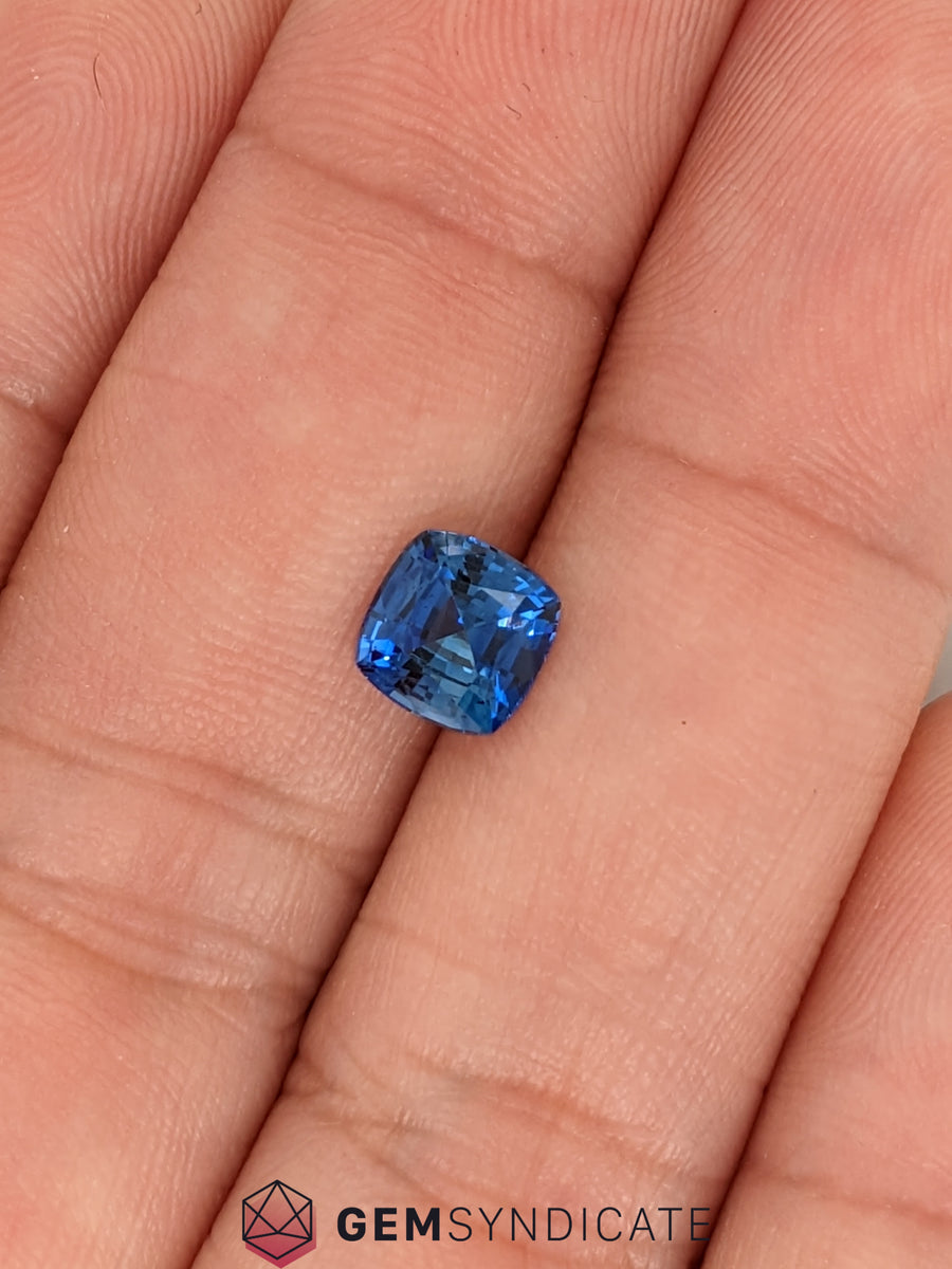 Fascinating Cushion Blue Sapphire 1.40ct – The Gem Syndicate