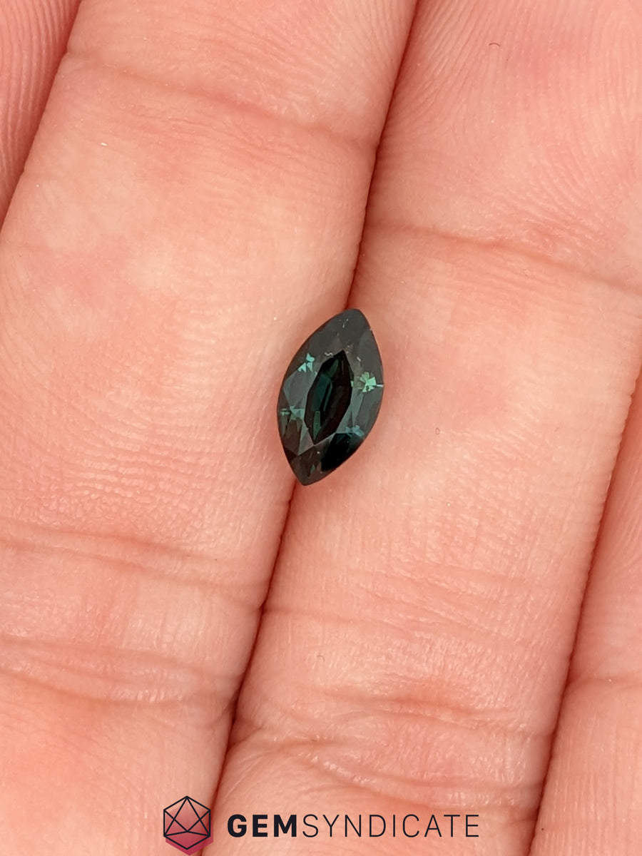 Fascinating Marquise Teal Sapphire 1.10ct – The Gem Syndicate