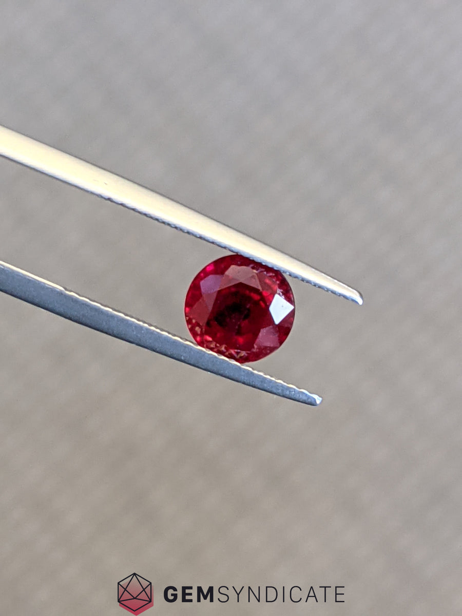 Brilliant Round Ruby 2.02ct – The Gem Syndicate