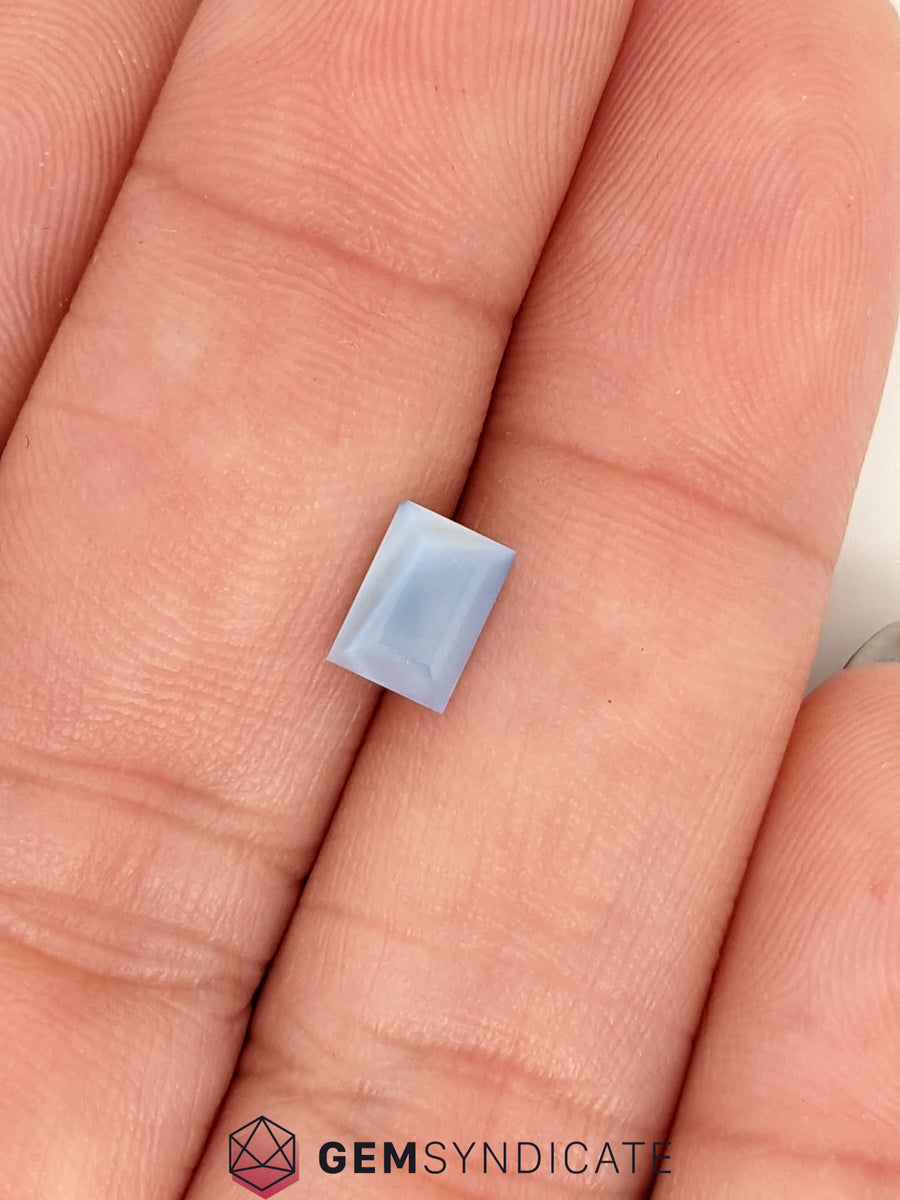 Rare Rectangle Blue Sapphire 1.24ct – The Gem Syndicate